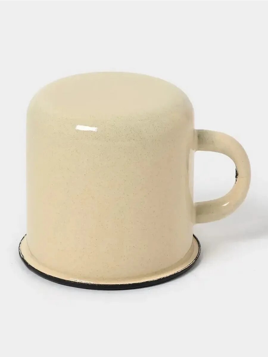 Элегантная фарфоровая кружка 0.25л без декора