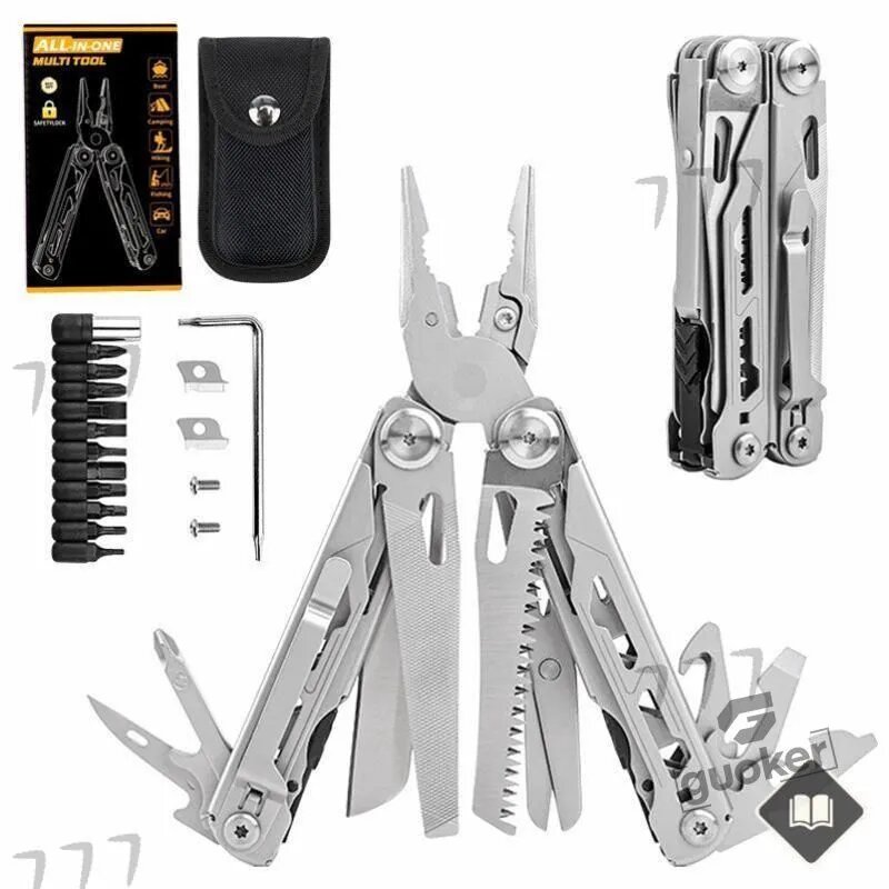 Daicamping DL30 Silver мультитул нож складной плоскогубцы