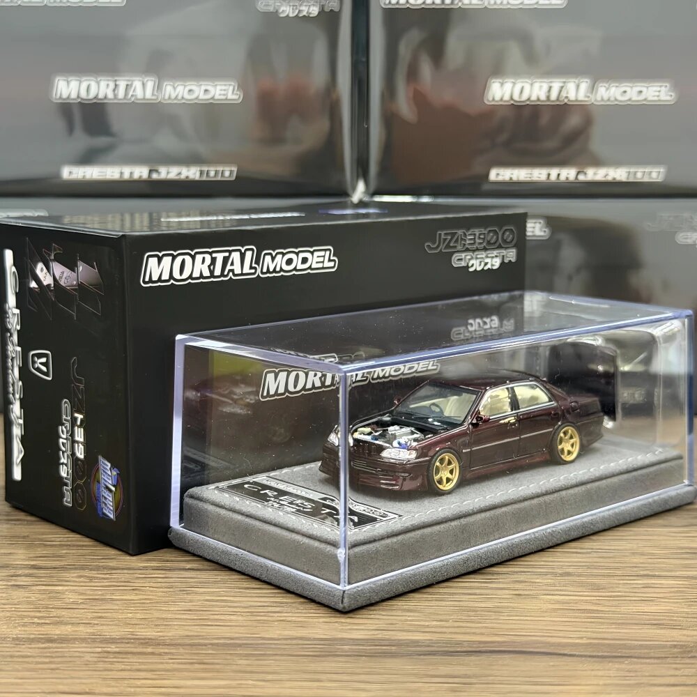 Mortal 1:64 CRESTA JZX100 модель автомобиля из металла