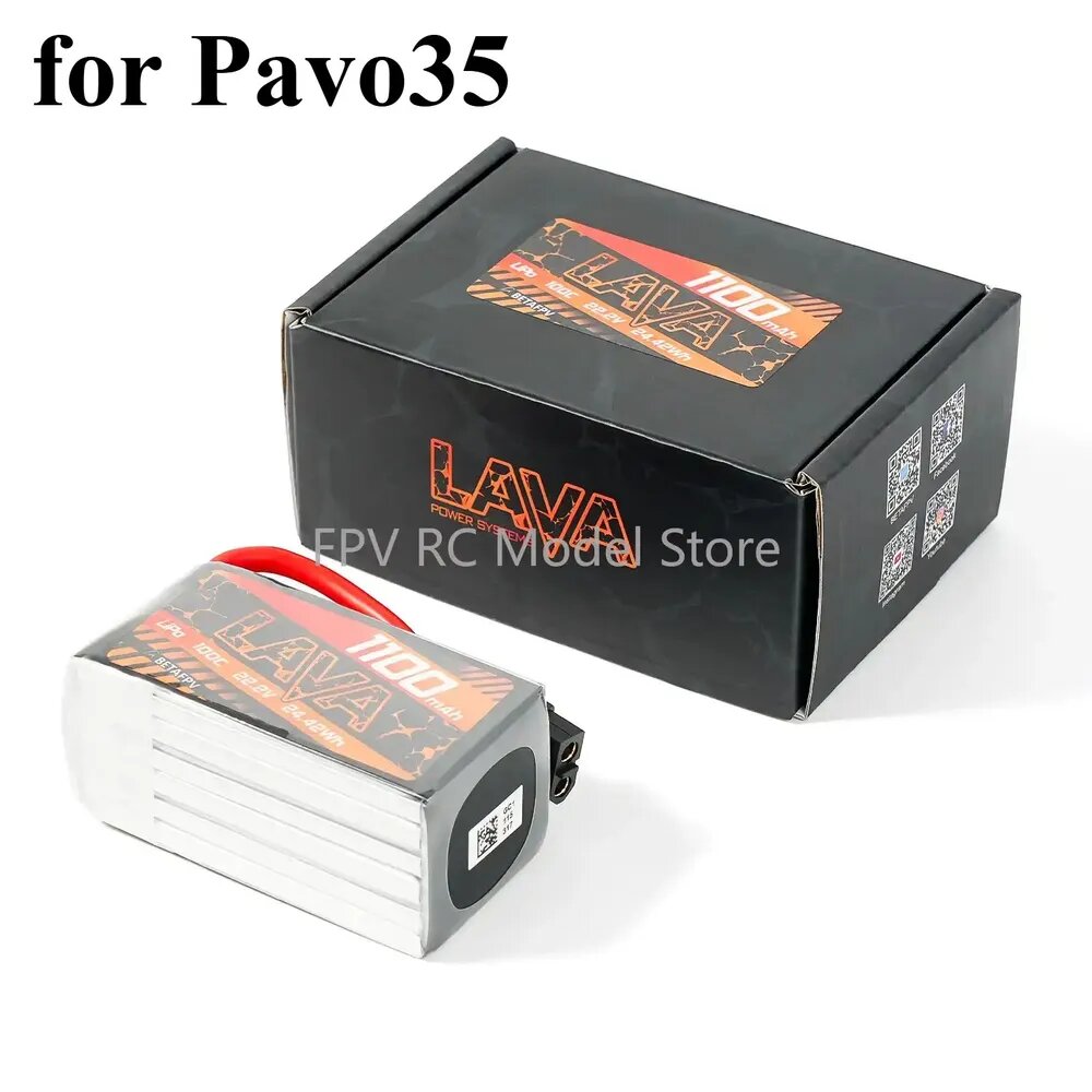 Lava Series 6S 1100 мАч батарея липо-0709 для Pavo35, LiPo аккумуляторная батарея