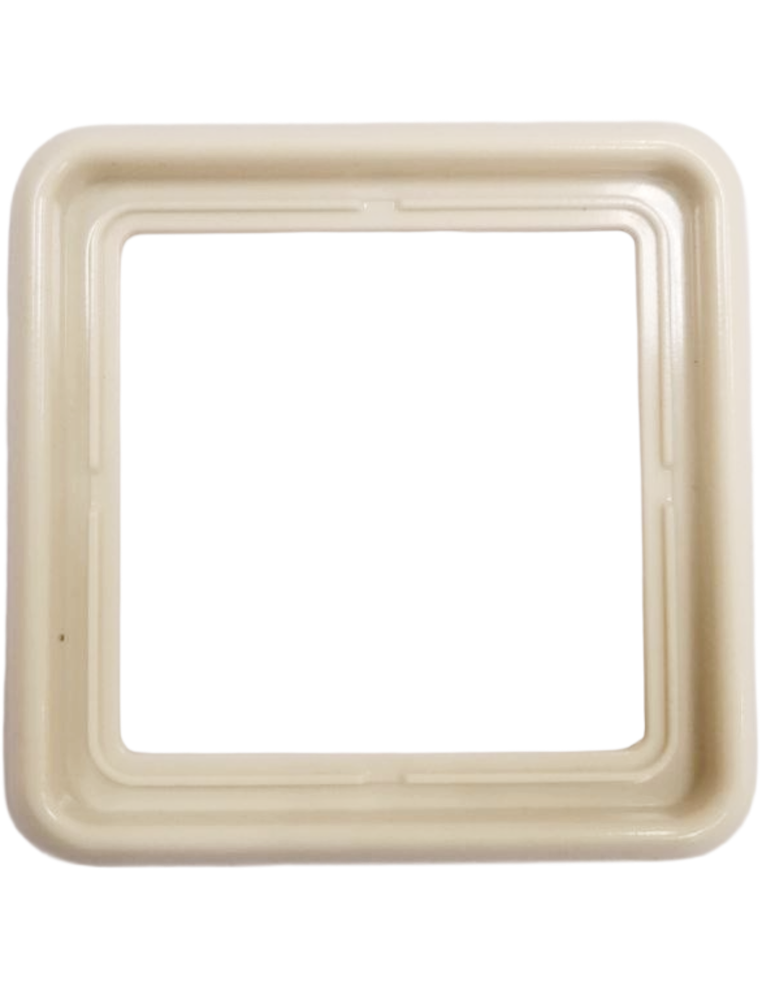 Рамка 1-постовая Jung CD581W, цвет - слоновая кость, дюропласт, для горизонтальной/вертикальной установки, CD 500