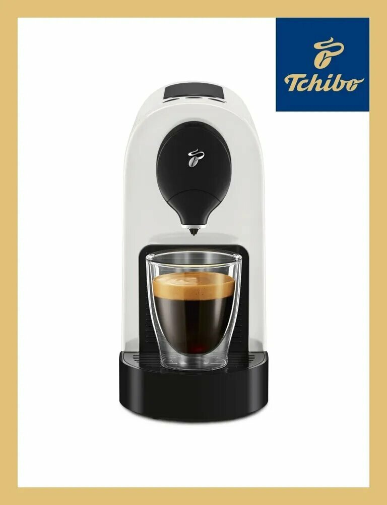 Tchibo Капсульная кофемашина Cafissimo Pure Plus, белый