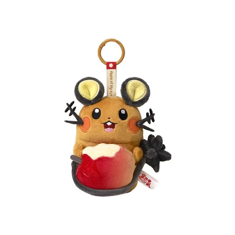 Плюшевый брелок-игрушка Pokemon Dedenne, Pikachu & Pyukumuku