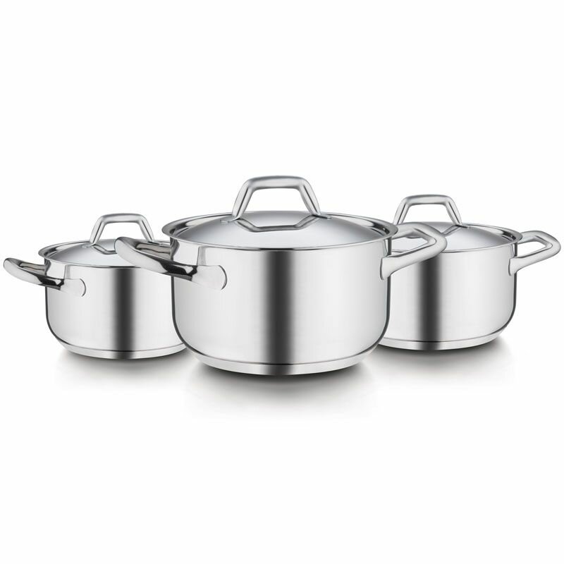Набор посуды Barazzoni Chef Line Set/Batteria 6 pezzi 163906