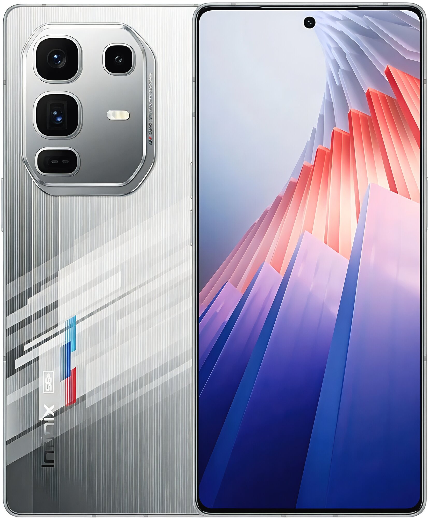 Infinix Note 50pro+ 5G Media Tek D8350 Ultimate 6.78'FHD+AMOLED 2460x1080 5200 мАч 50 МП, silver