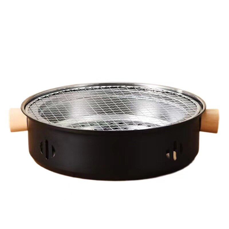 Угольная печь 2026 для заваривания чая, портативный гриль для пикника и кемпинга на открытом воздухе, гриль из нержавеющей стали для дома и сада.