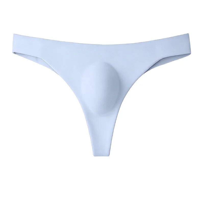 Спортивные однотонные мужские стринги, мужские дышащие стринги из ледяного Белый, XXXL, Sky Blue
