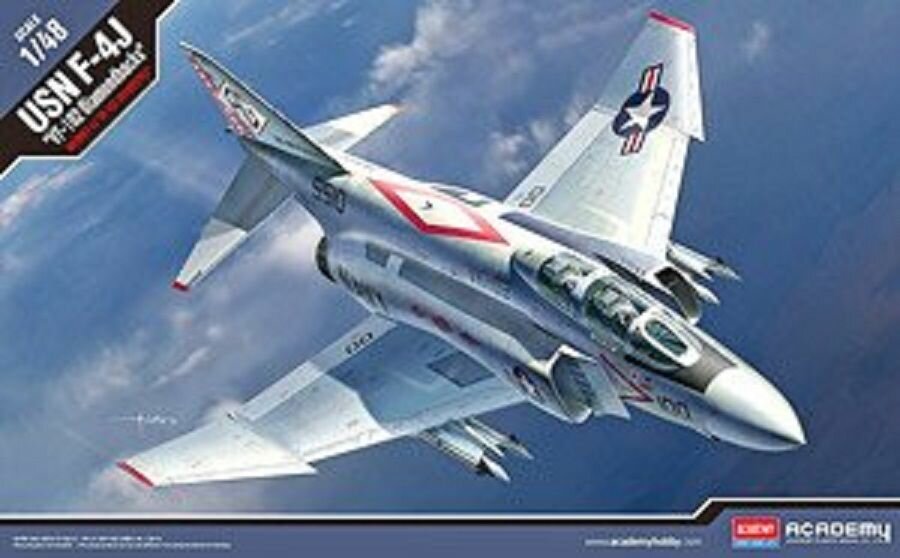 Academy 12323 1/48 USN F-4J VF-102 Diamondbacks Модель сборки самолёта