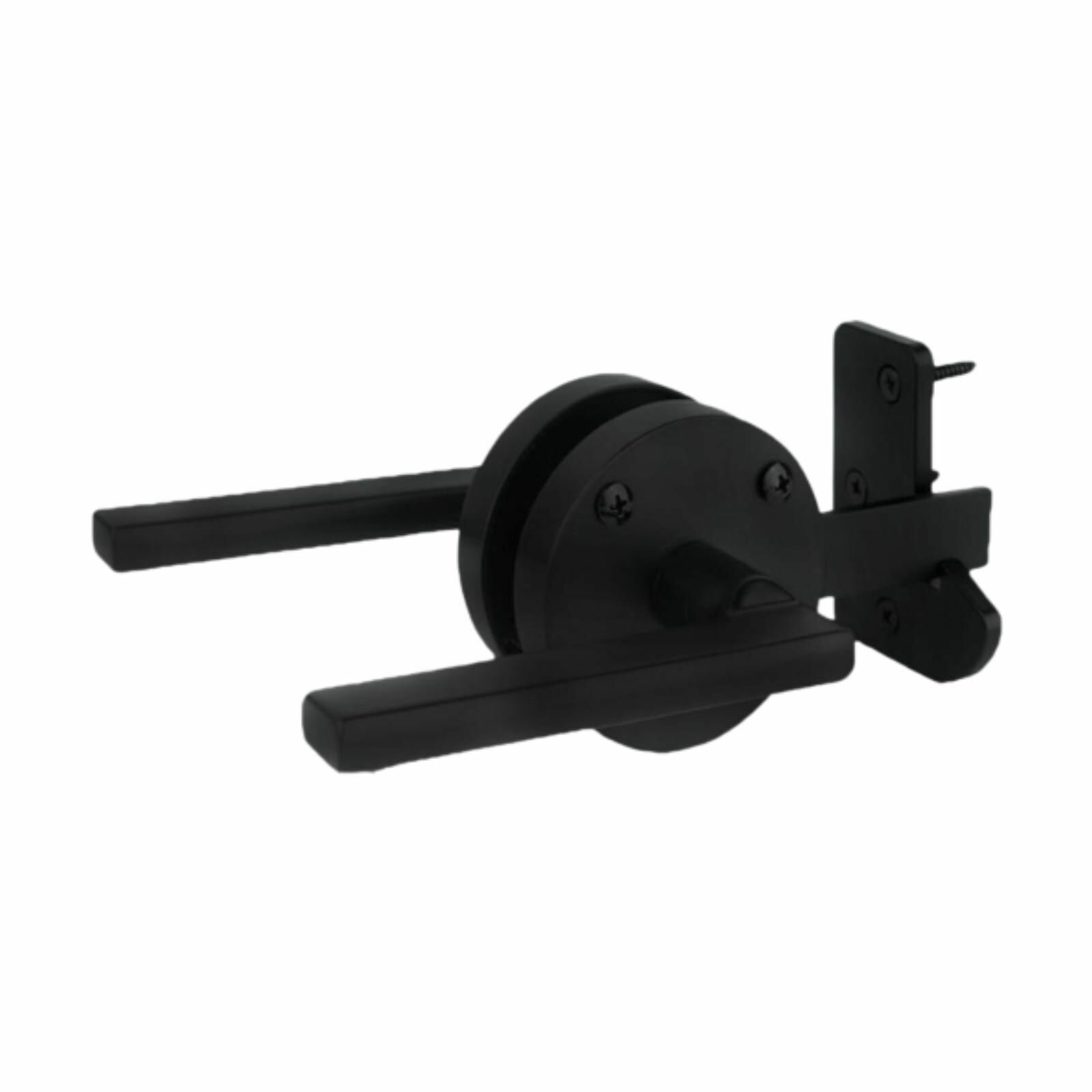 Надежный засов для калитки на две стороны, усиленный, для деревянных ворот во двор и на задний двор