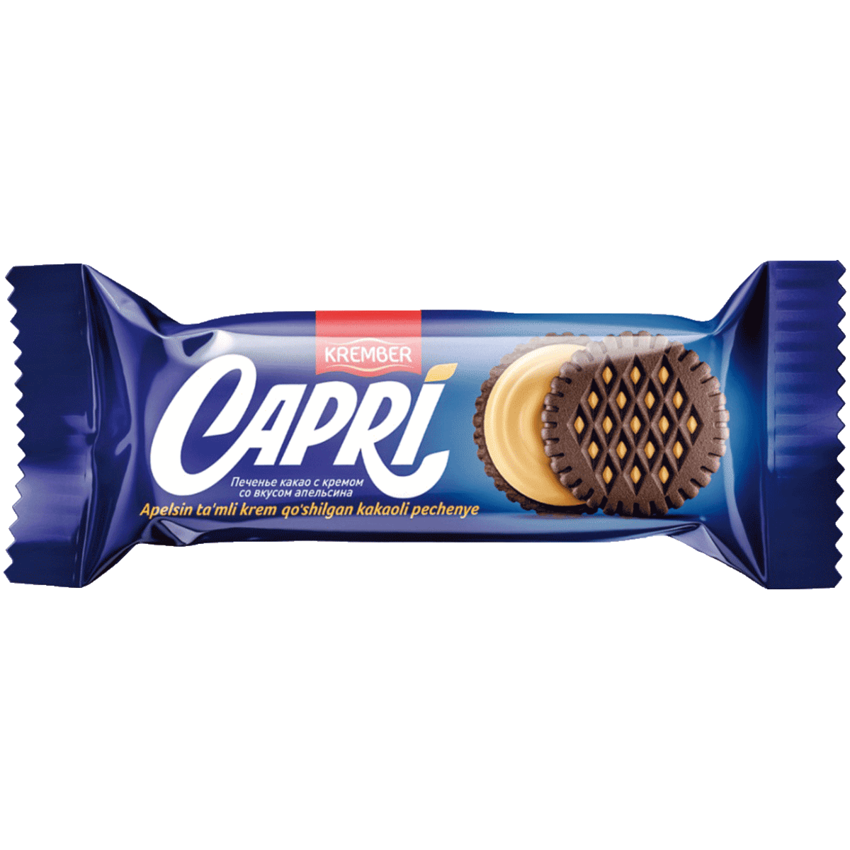 Печенье Krember Capri какао с кремом ассорти 80 г