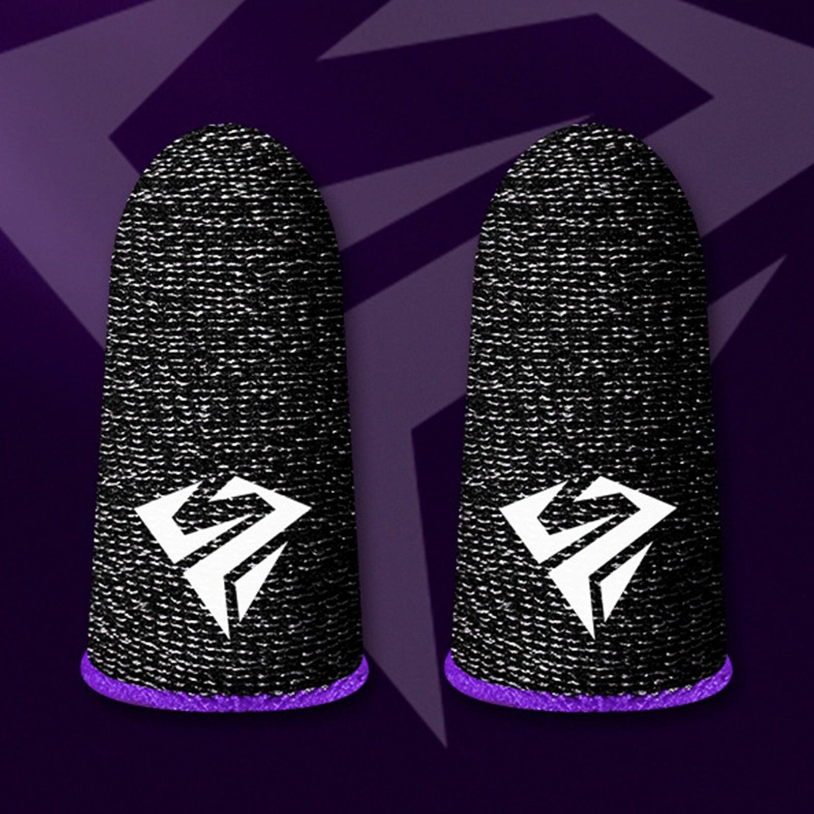 Напальчники для игр с логотипом PUBG (пабг), зеленые полоски, аксессуар для геймпада/игр на телефоне, геймерские, тканевые, для PUBG, сенсорные/игровые, 1 Пара.