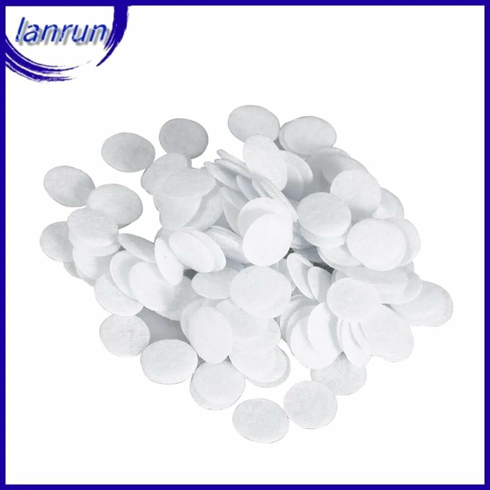 К 100 штук Круглые Ватные Фильтры для Удаления Черных Точек, многоразовое использование, подходит для косметических аппаратов Диаметр 40 мм