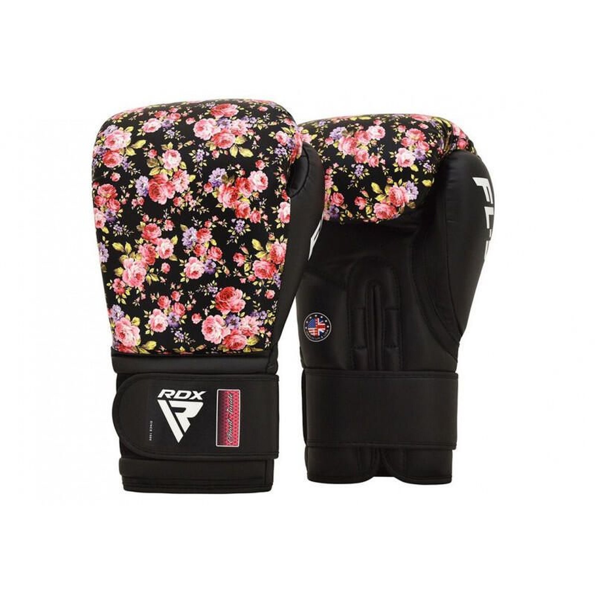Боксерские перчатки RDX FL-6, Decathlon, Цвет: Черное, Размер: 10 унций