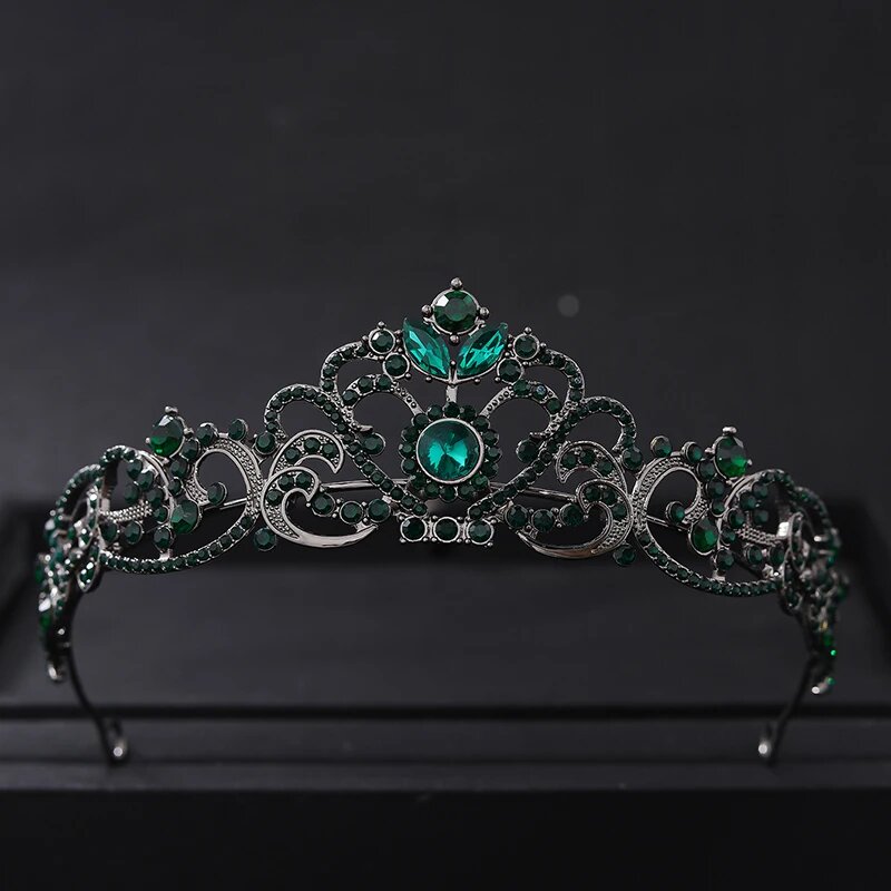 Хрустальная диадема Изумрудный, Green