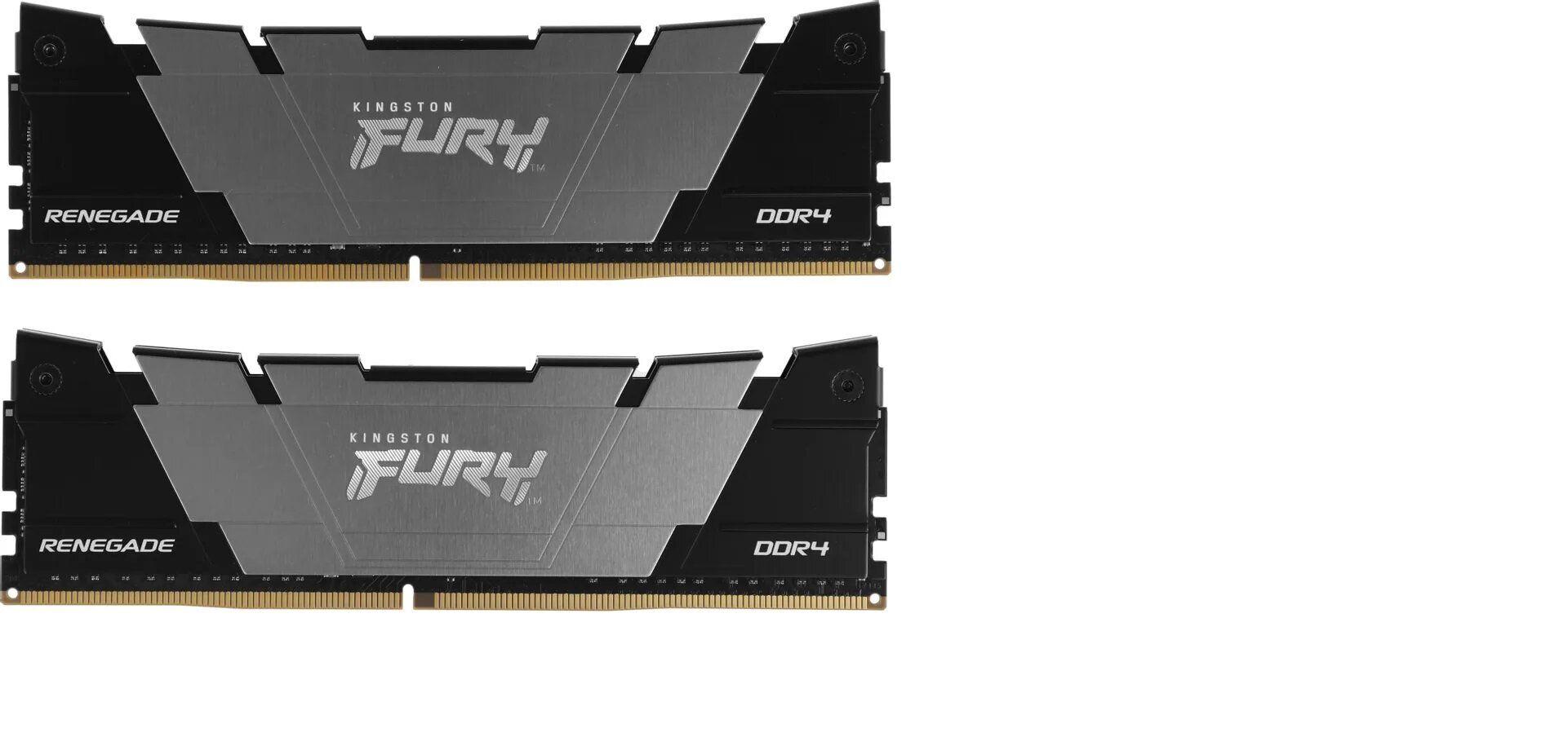 Оперативная память Kingston Fury Renegade Black DDR4 - 2x 8GB, 4600 МГц, DIMM, CL19, RTL (kf446c19rb2k2/16)