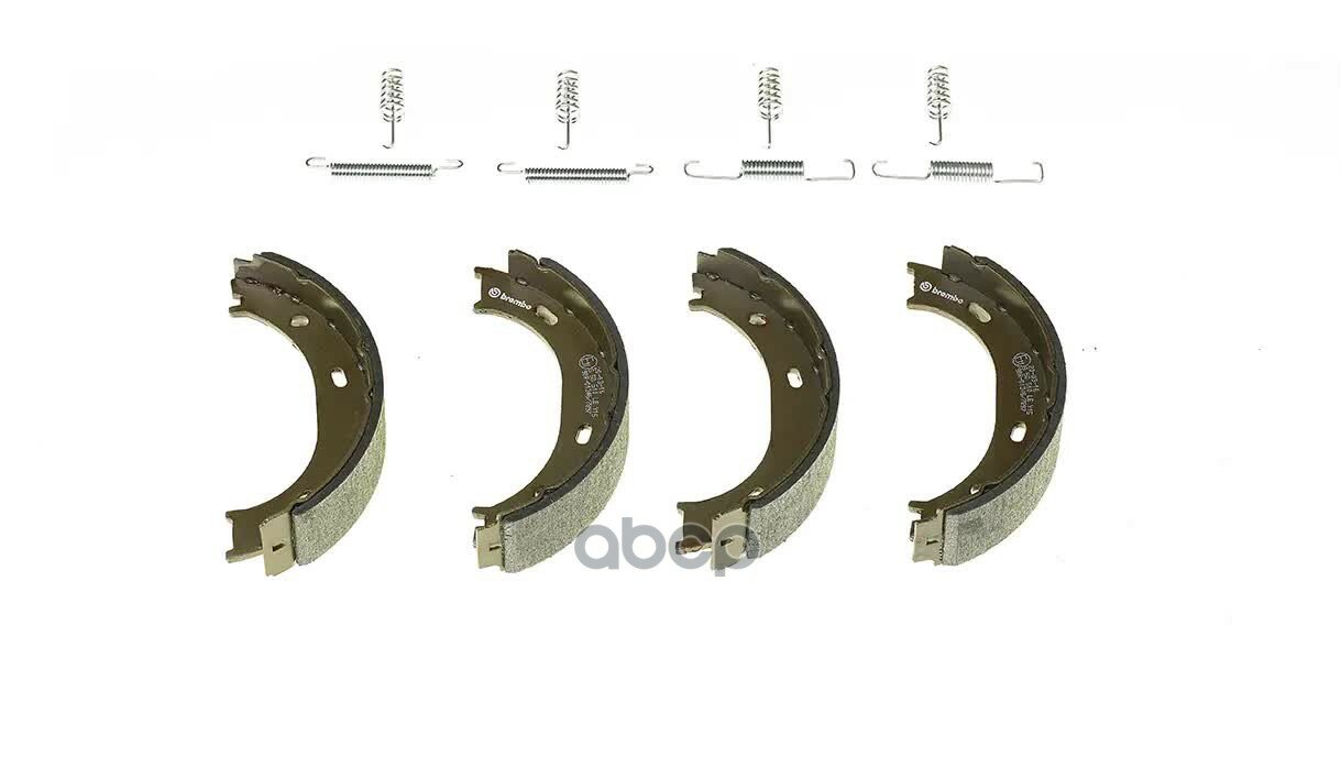 ( S 50 510 ) К-т бараб. тормоз. колодок MERCEDES Спринтер , ФВ ЛТ 28,36,45 160х40 Brembo арт. S50510