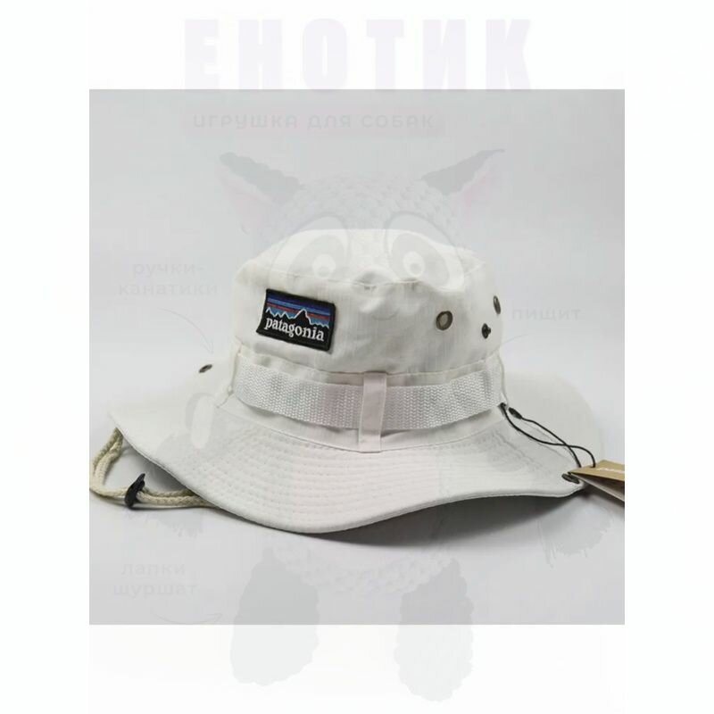 Солнцезащитная шляпа 25*25*6 см, белая