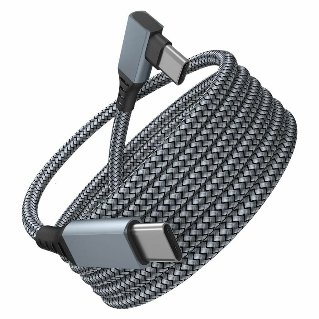 Кабель USB-C для передачи данных Oculus Quest 2, - Тип-c-Тип-c gray5M