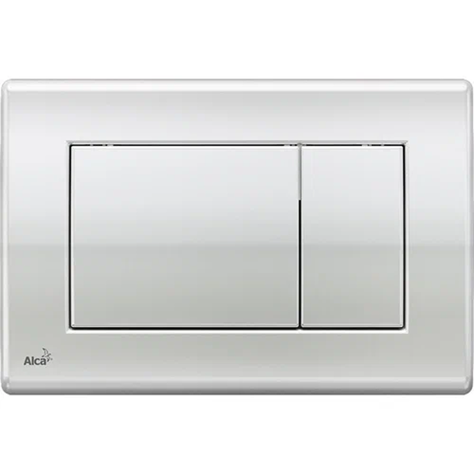 Кнопка для инсталляции Alca M271, ABS-пластик, хром глянец, для унитазов скрытого монтажа