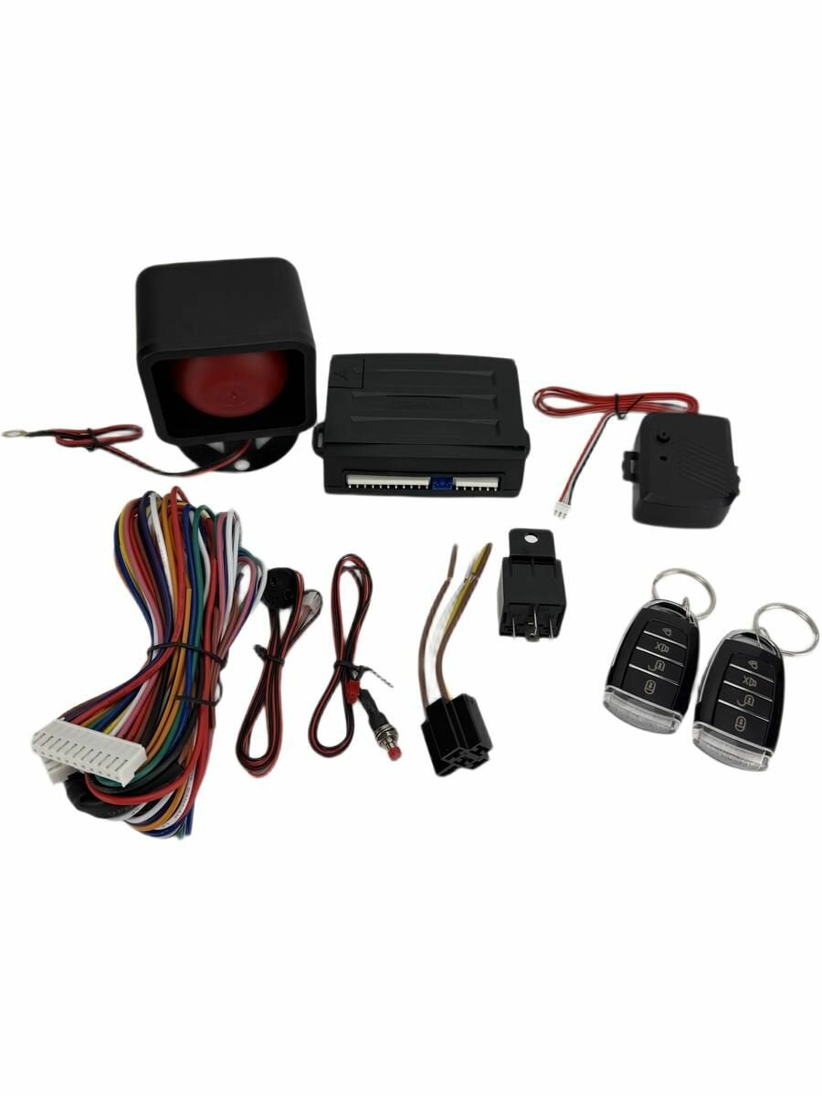 Сигнализация J-153, двусторонняя связь, автозапуск, Bluetooth, черная, бирюзовая