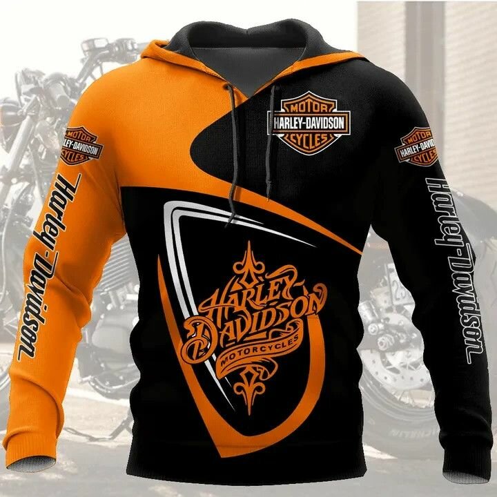 Толстовка Harley Racing Davidson 3D