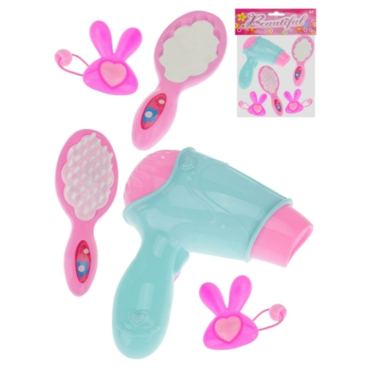 Игровой набор "Прическа принцессы-4" (5 предметов, в пакете) ( Арт. 2172957)