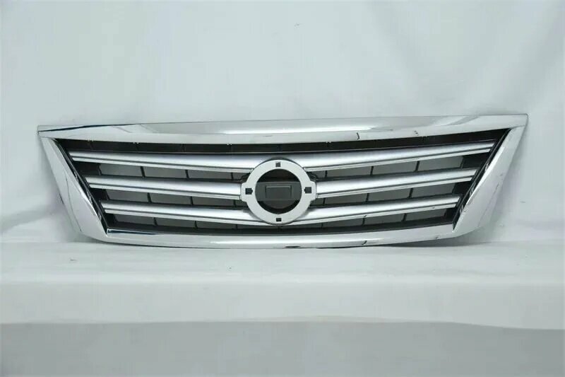 Решетка радиатора Nissan Teana / Ниссан Теана J32 (2008-2012), глянец, антихром, Яркое серебро ABS пластик, установка в штатные места Один кусок