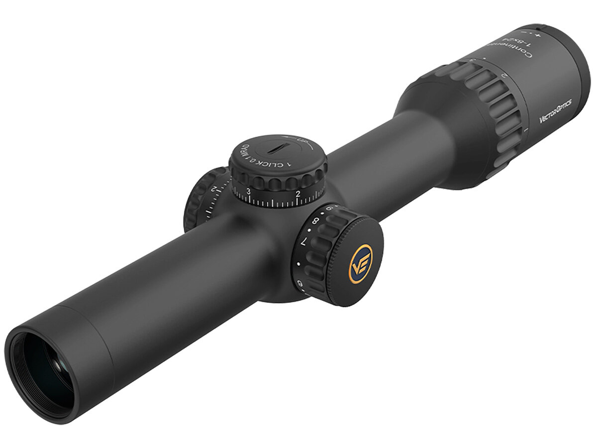 Оптический прицел Vector Optics Continental x8 Fiber LPVO ED 1-8x24i с подсветкой красной