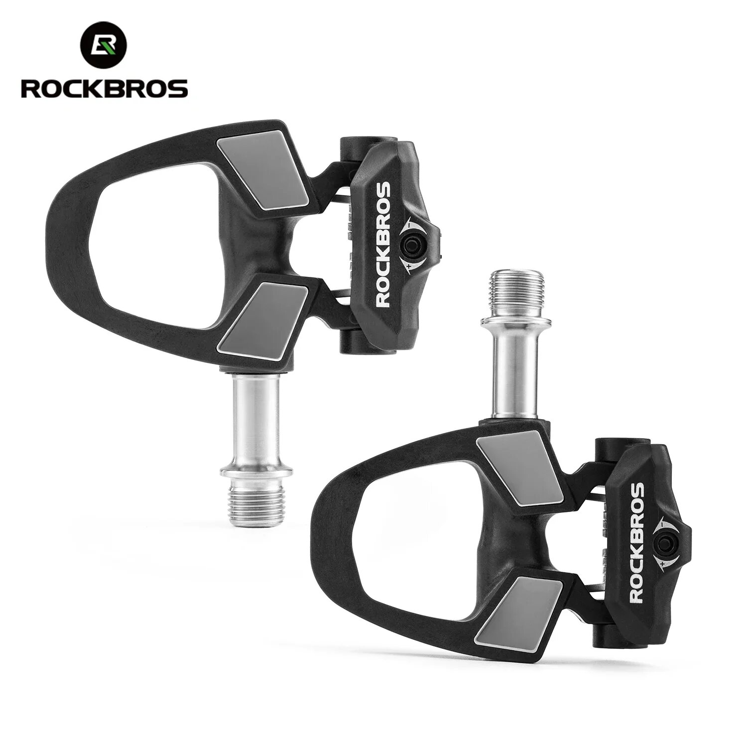 ROCKBROS Карбоновые педали SPD для шоссейного велосипеда