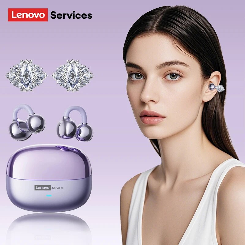 Lenovo LE302 OWS наушники-вкладыши Purple Petal