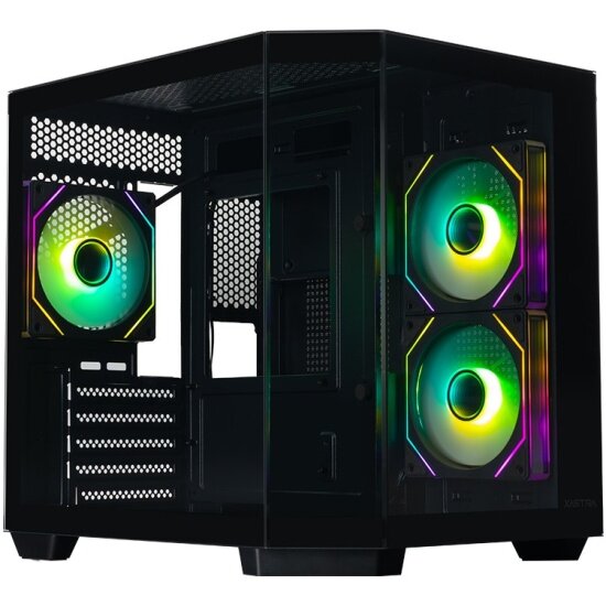 Корпус Xastra QT400M 3ARGB-C6-AC, черный