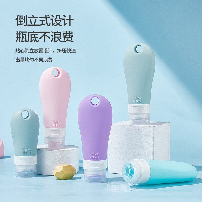 Прозрачный ПВХ-мешок для пробников, без цвета, подходит для упаковки косметических продуктов в поездку