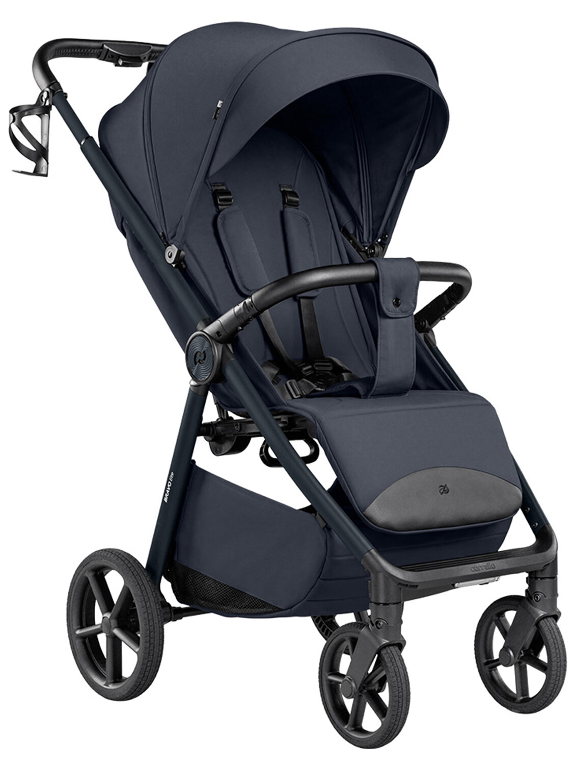 Коляска прогулочная CARRELLO Bravo lite CRL-5529, синий (Midnight Blue) 2026, LED-фонарь