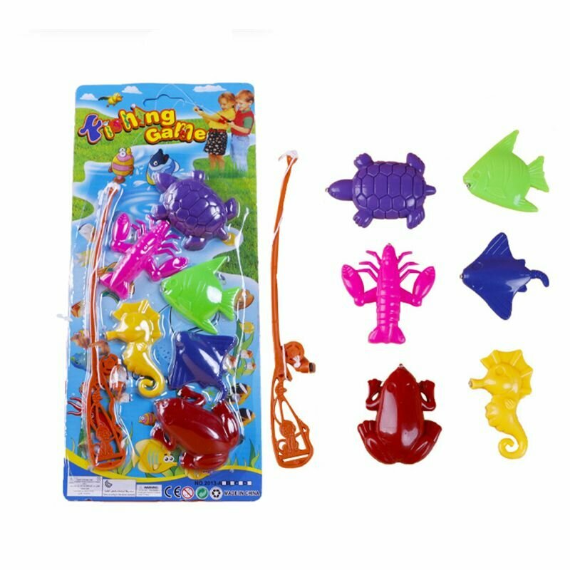 Детская Милая Рыбка Игрушка Мозговая Игра Детская Игра В Помещении Развивающая для Игры Дошкольная Настольная Игрушка Лучший Подарок с Магнитным Купанием