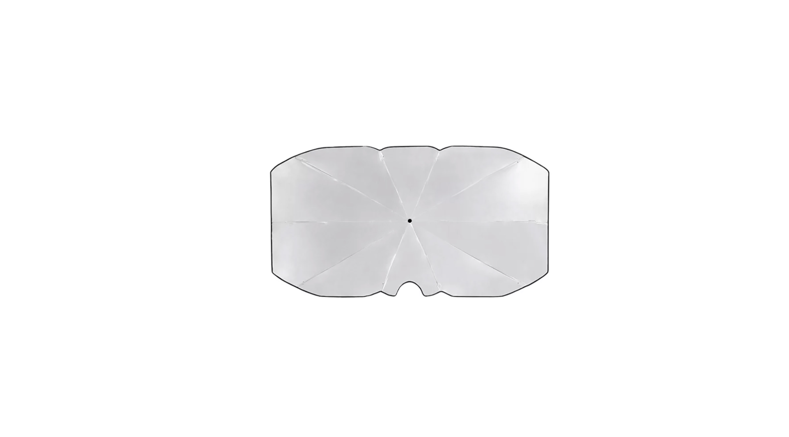 Зонт на лобовое стекло 90 Points Car Heat-Insulated Sunshade (90BOTNT21117W) Titanium Silver