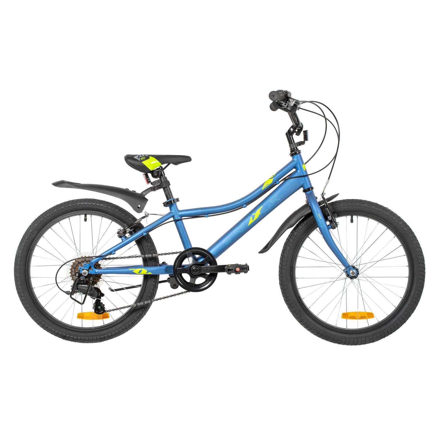 Велосипед детский Foxx Differ V-Brake 20 (2026), стальная рама, цвет Синий