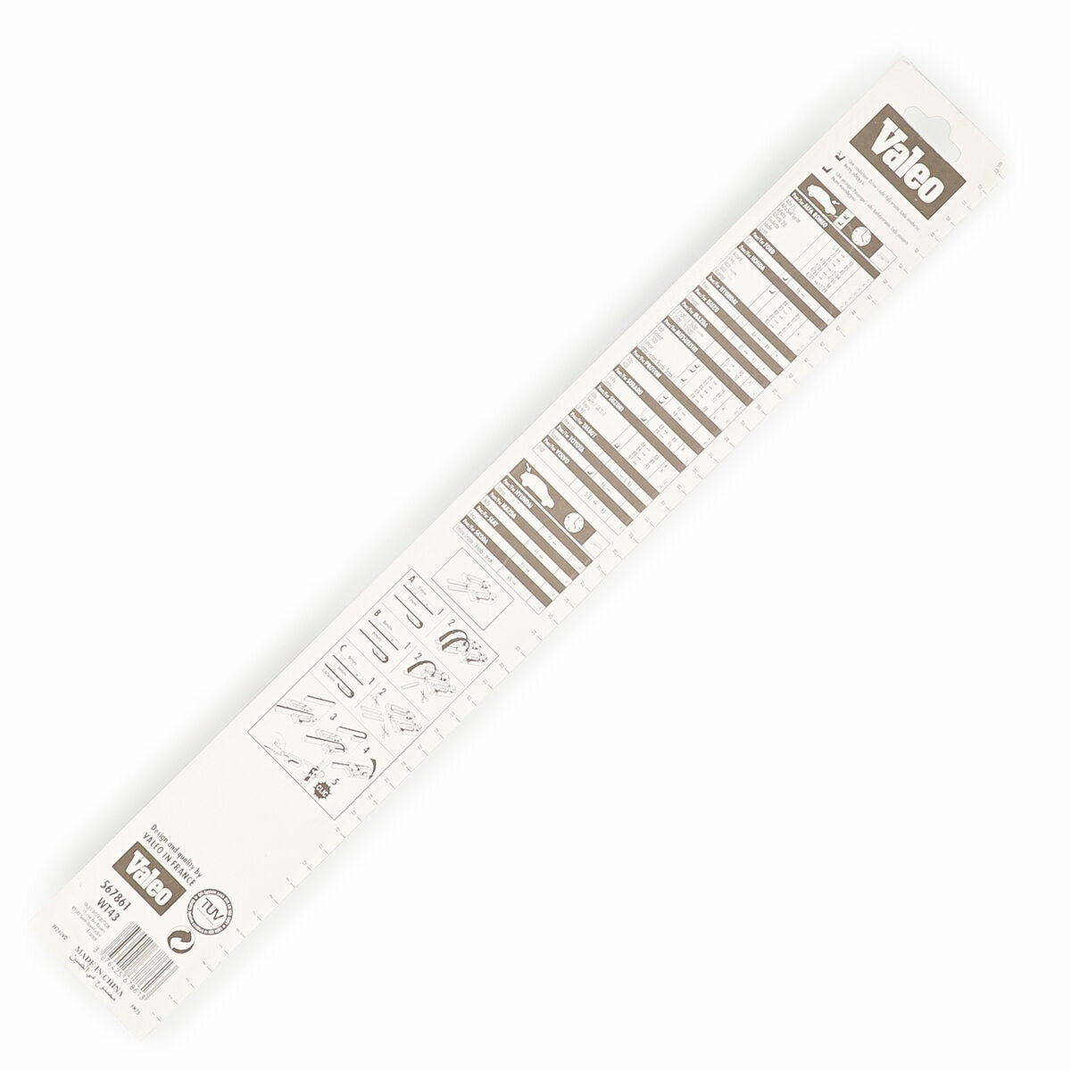 Стеклоочистители(Valeo 567861)