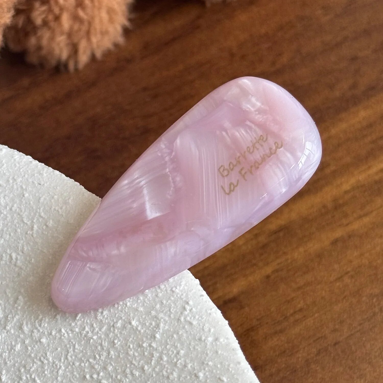 Золотые заколки для волос Розовый, Purple - 4.5cm