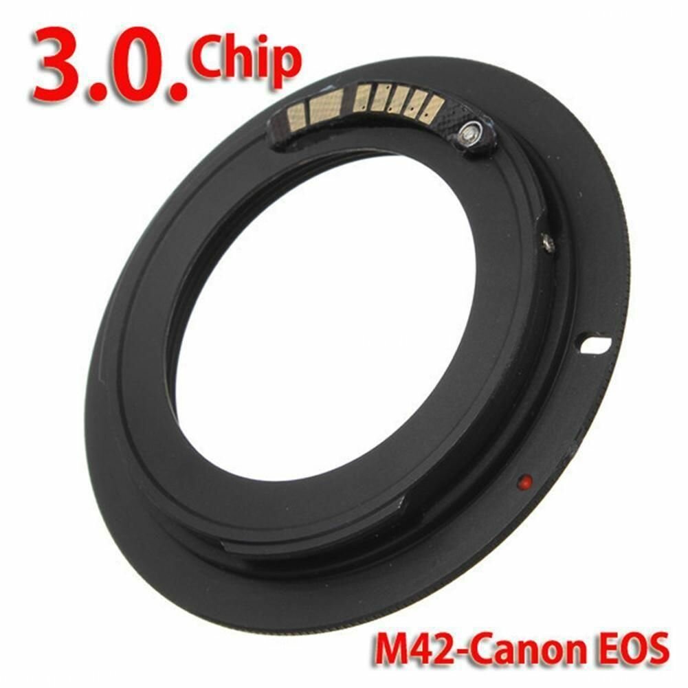 Электронное кольцо камеры M42-eos для объектива Luokou M42 к зеркальной камере Canon EOS AGF