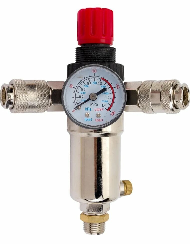 Регулятор давления Fubag редуктор компрессора авас, FR-003 резьба 3/8"