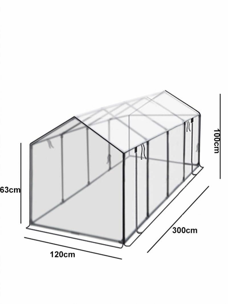 Парник, теплица PP-OD00488-250521M-25 3х1.2х1м