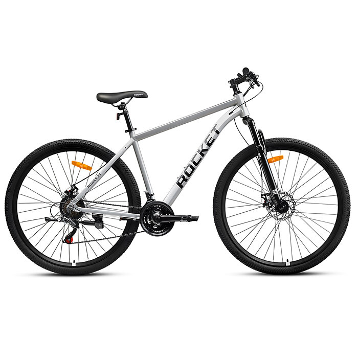 Велосипед 29" Rocket Rower, цвет серый, размер 19"