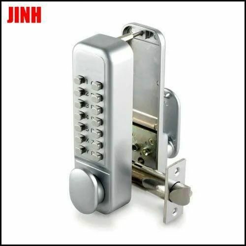 Врезной механический кодовый дверной замок SAFEBURG MECH-200B, беспроводной/ Толщина двери: 30-60 мм