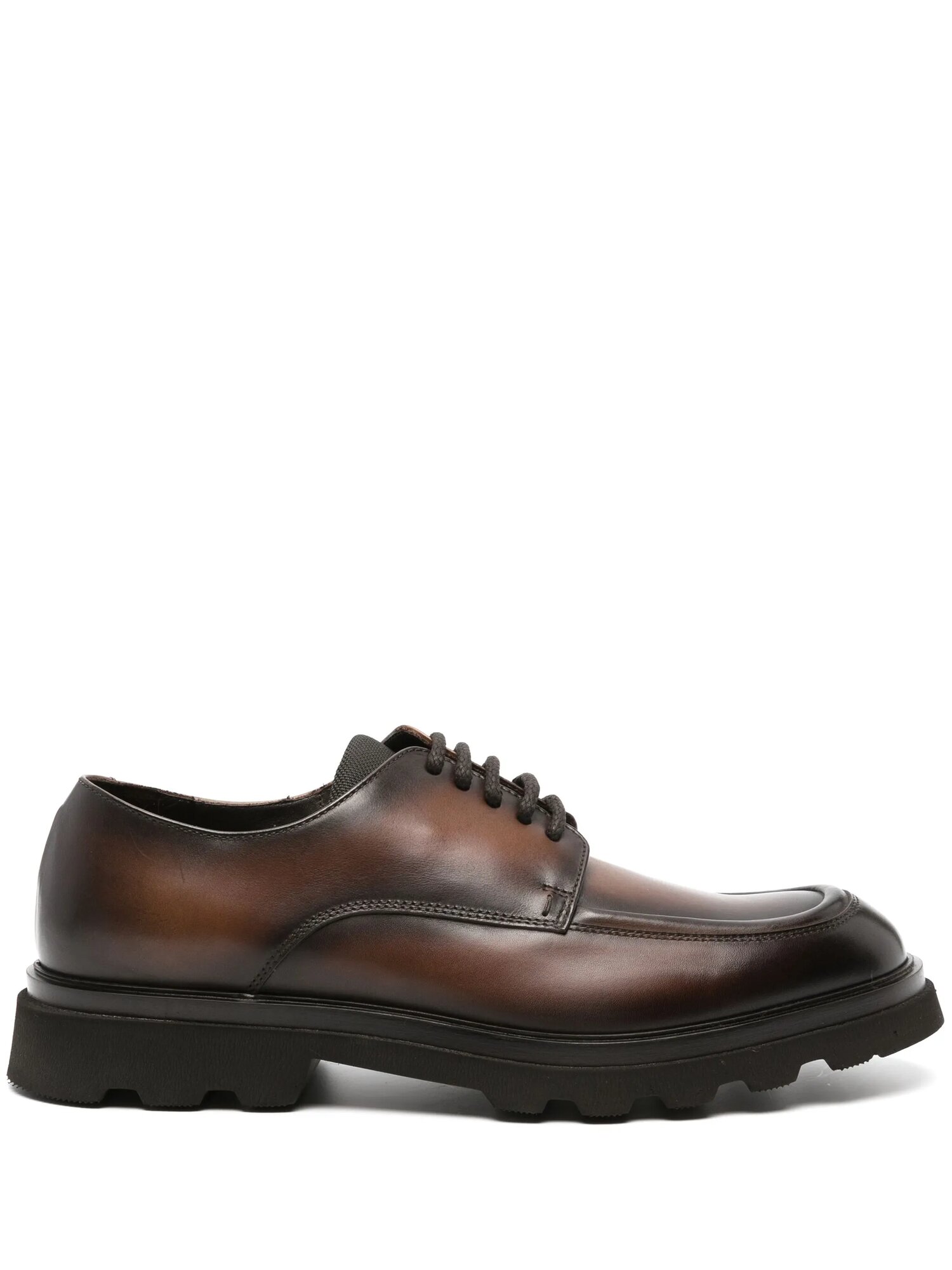 Лоферы Burnished-finish leather loafers