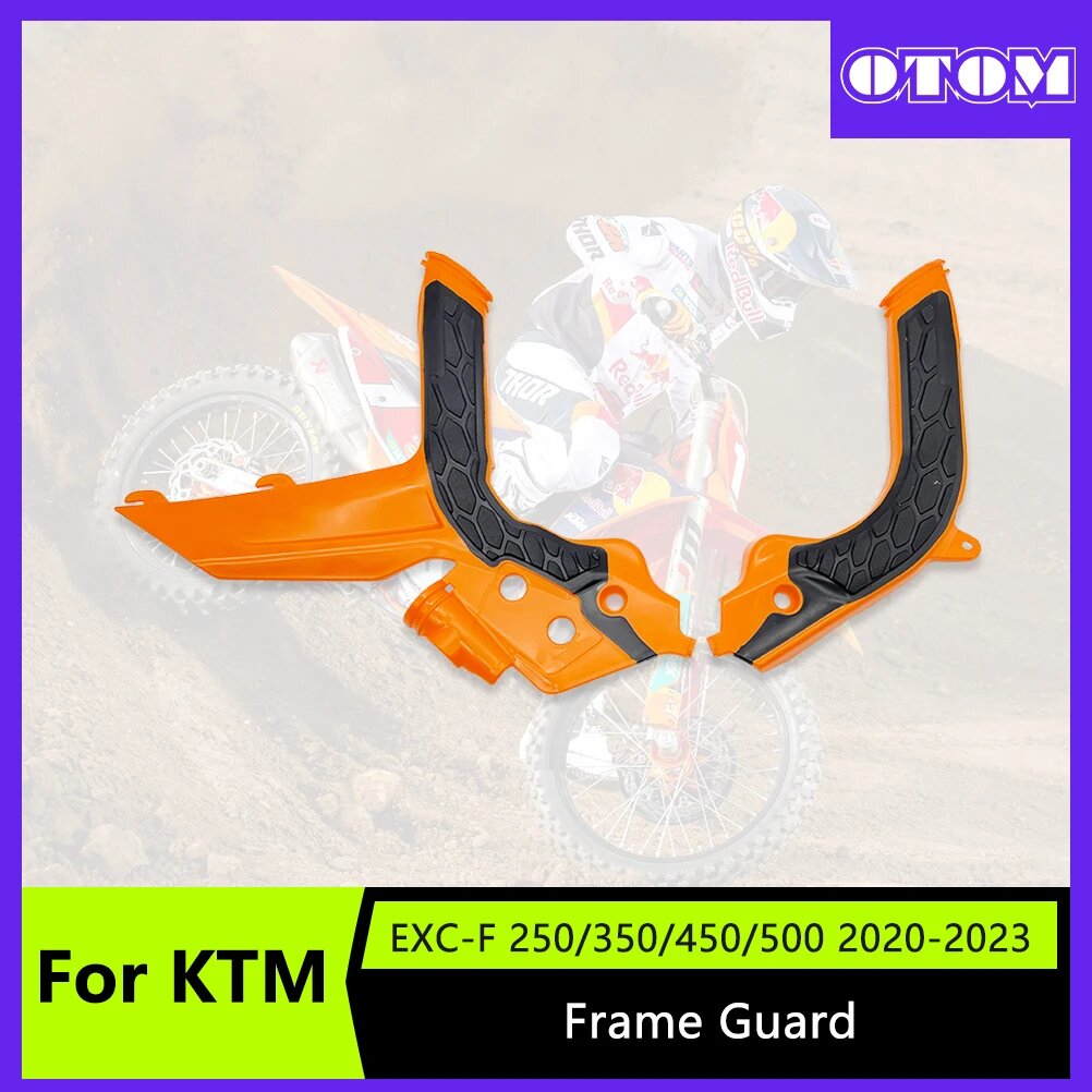Защитные пластиковые накладки OTOM X-Grip для рамы мотоцикла KTM SX SXF XC XCF EXC XCW XCFW 125 150 250 450 2019-2023