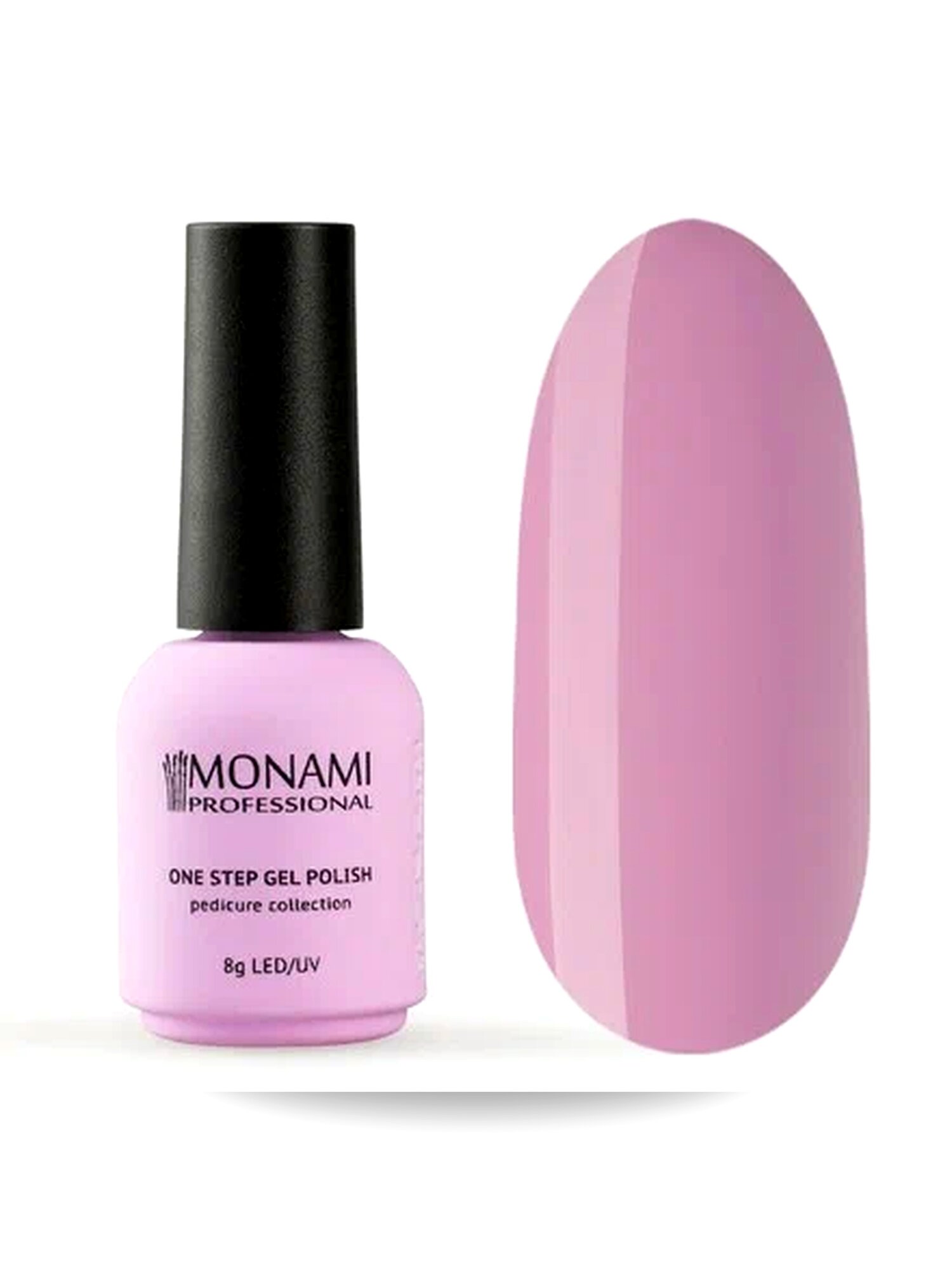 Гель-лак Monami Pedicure Collection №15, однофазный, для ногтей, до 4 недель стойкости