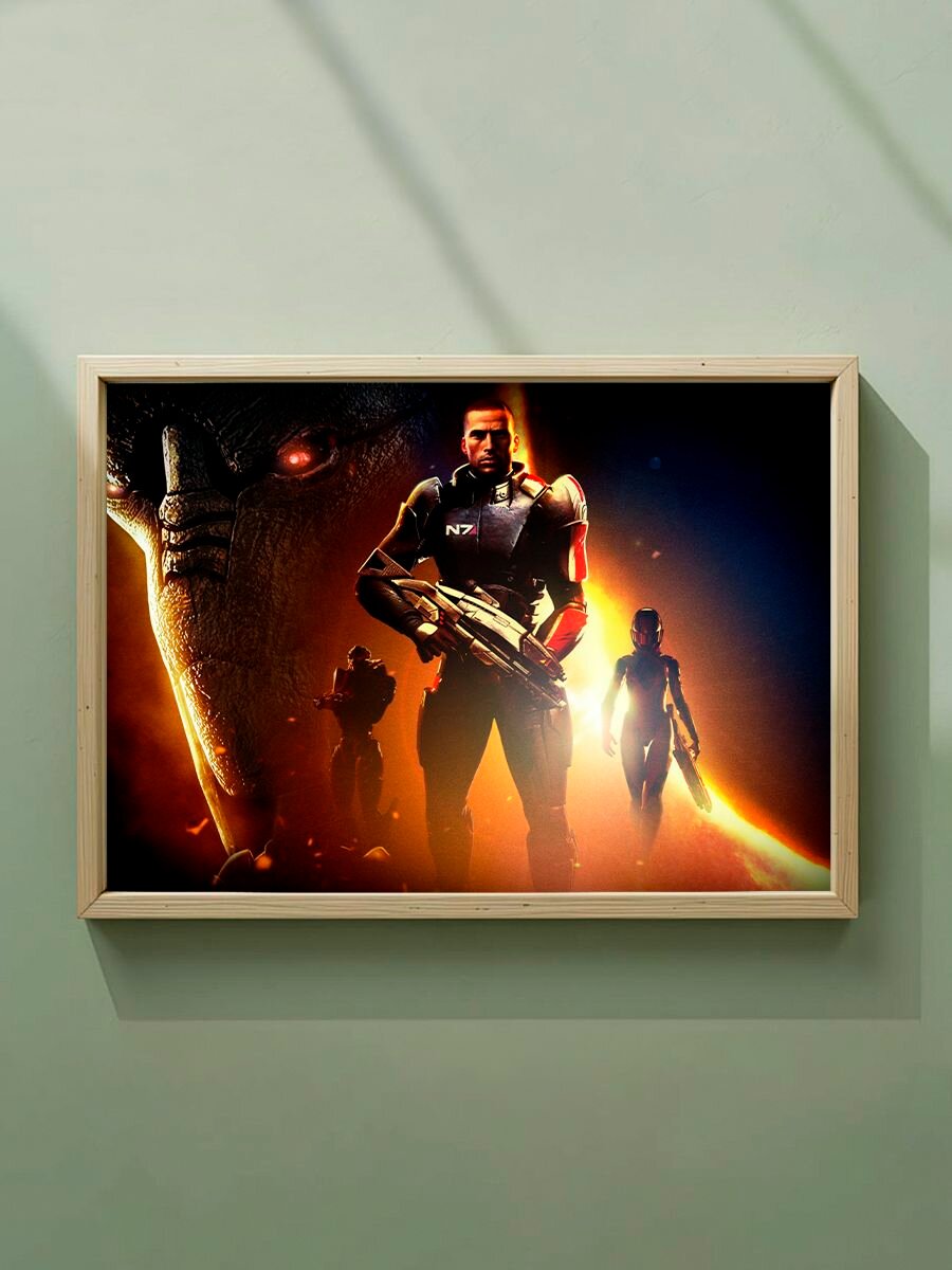 Постер, плакат на стену Mass Effect (А3)