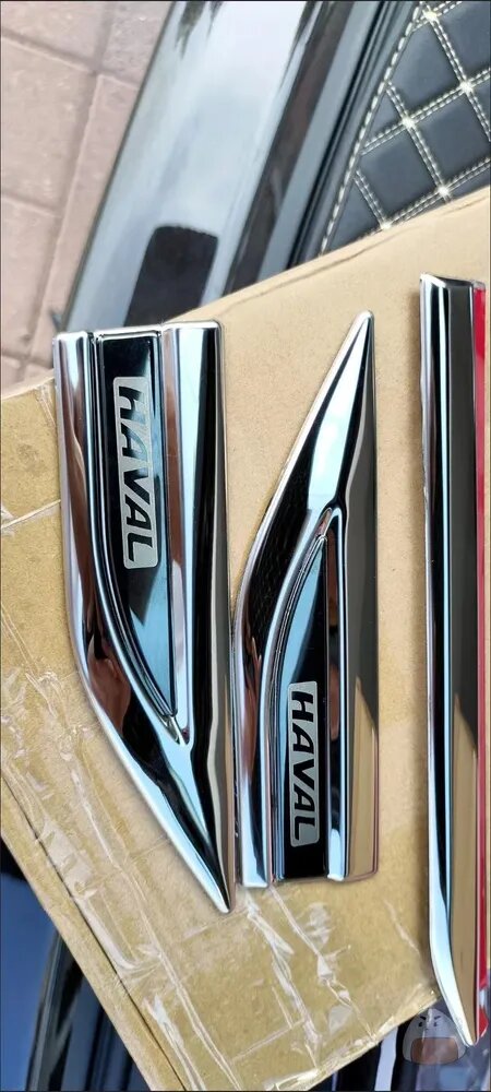 Подходит для Haval H6/F7/F7X/M6/Dargo/Jolion, Декоративные наклейки с логотипом автомобиля, Наклейки на авто тюнинг на машину 2 шт. украшение двери автомобиля