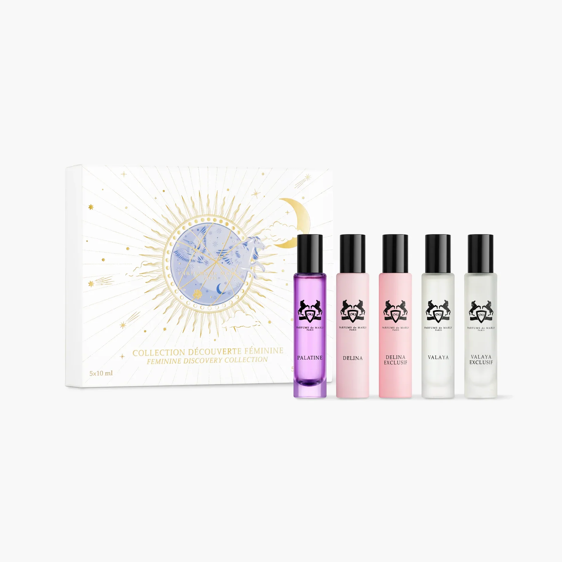 Парфюмерный набор PARFUMS DE MARLY Feminine Discovery Set, женский, 5 х 10 мл