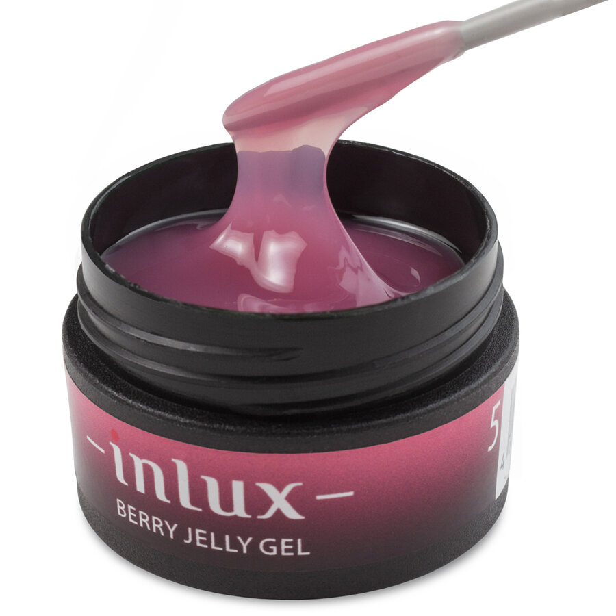 INLUX, Гель-желе Berry Jelly gel № 5, 15 мл
